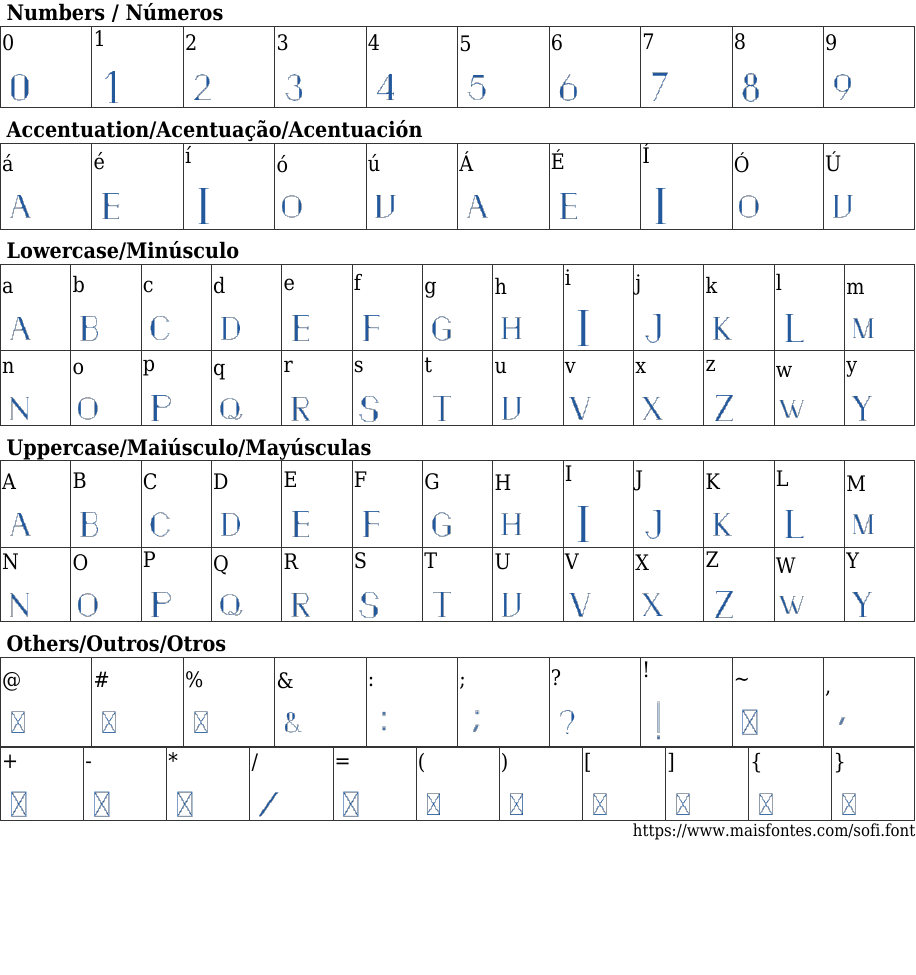 Sofi: Free Font Download | MaisFontes