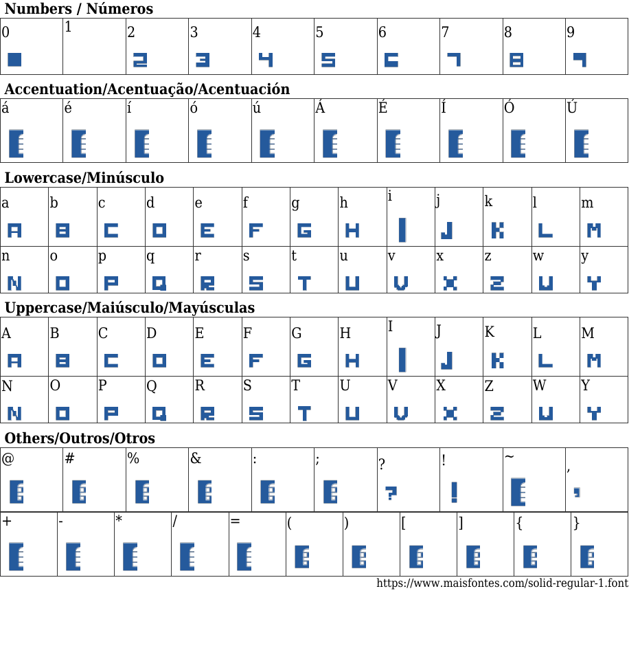 Solid Regular: Baixar Fonte Grátis | MaisFontes