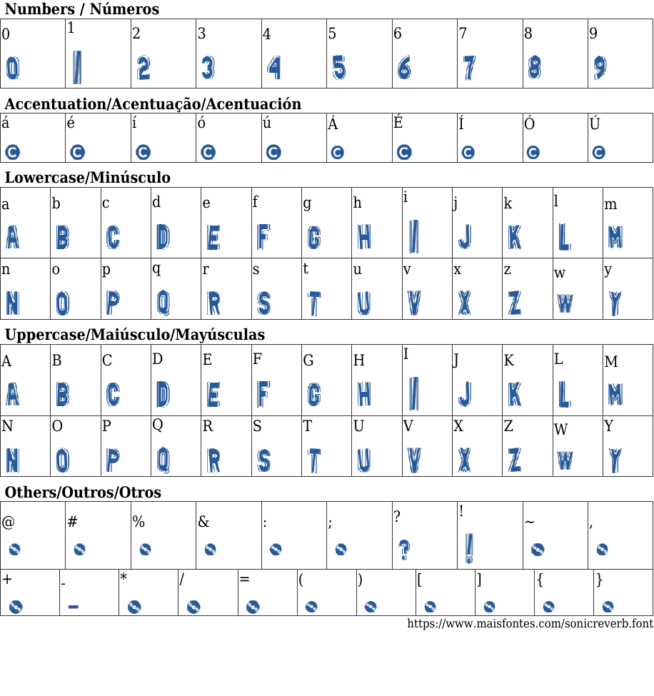 Sonic Reverb: Free Font Download | MaisFontes