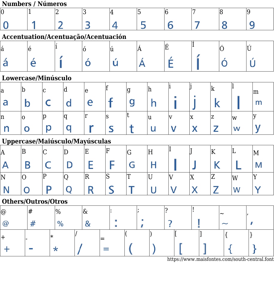 South Central Font: Free Download | MaisFontes