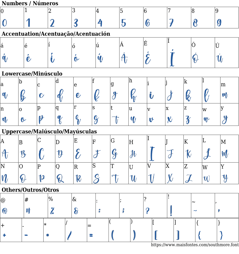Southmore: Free Font Download | MaisFontes