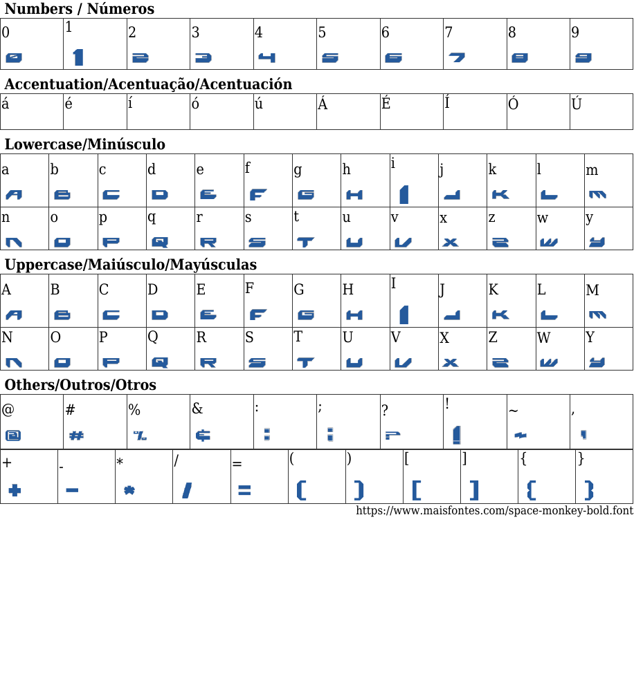 Space Monkey Bold: Free Font Download | MaisFontes