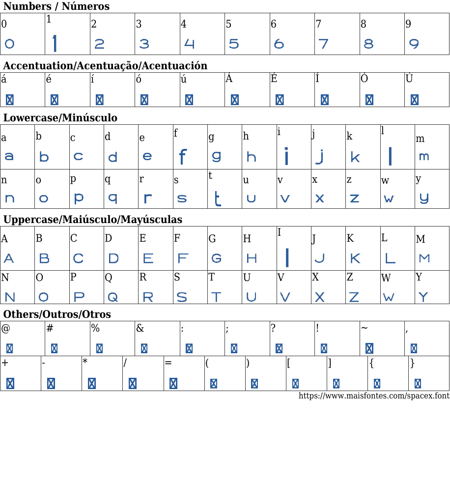 SpaceX Font: Free Download | MaisFontes
