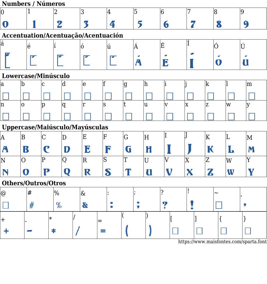 SPARTA: Free Font Download | MaisFontes