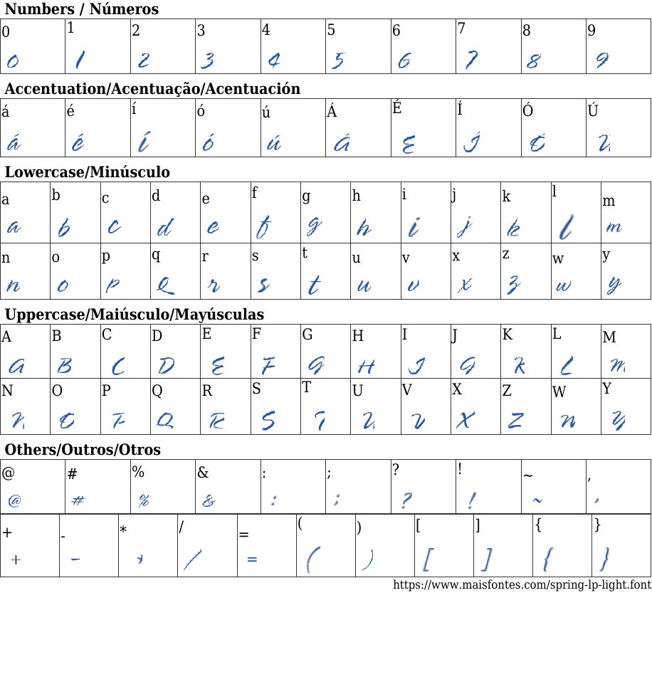 Spring LP Light: Descargar Fuente Gratis | MaisFontes