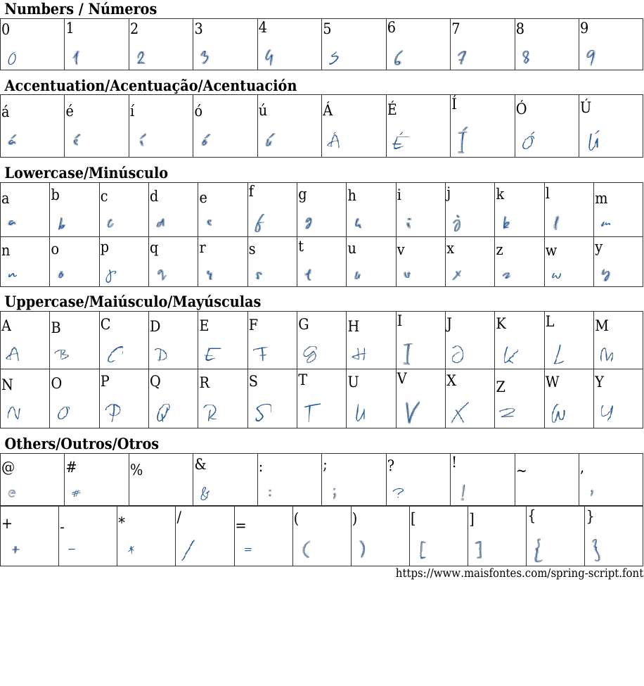 Spring Script: Baixar Fonte Grátis | MaisFontes