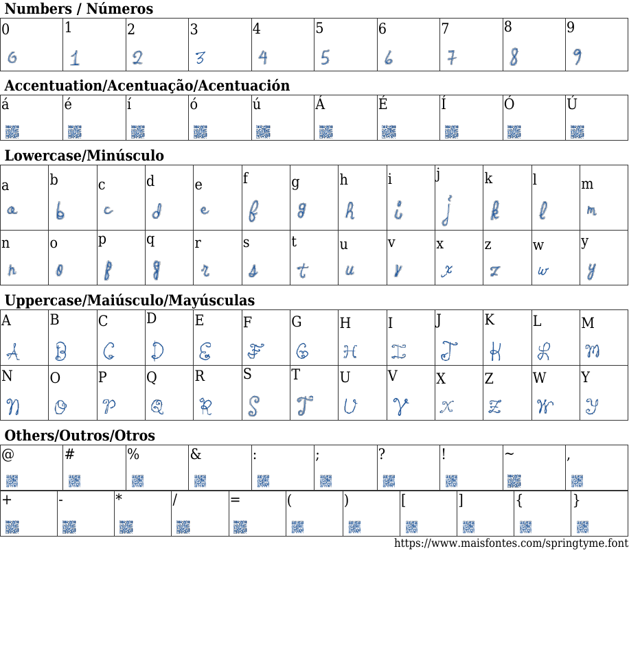 SpringTyme Infeld: Free Font Download | MaisFontes