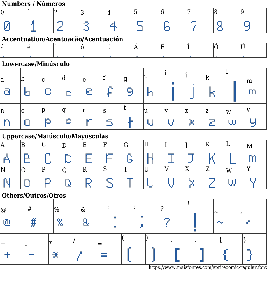 Sprite Comic Regular Font: Free Download | MaisFontes