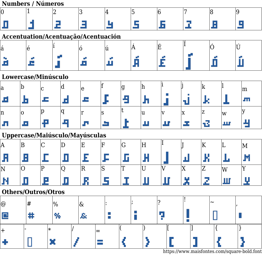 Square Bold: Free Font Download | MaisFontes
