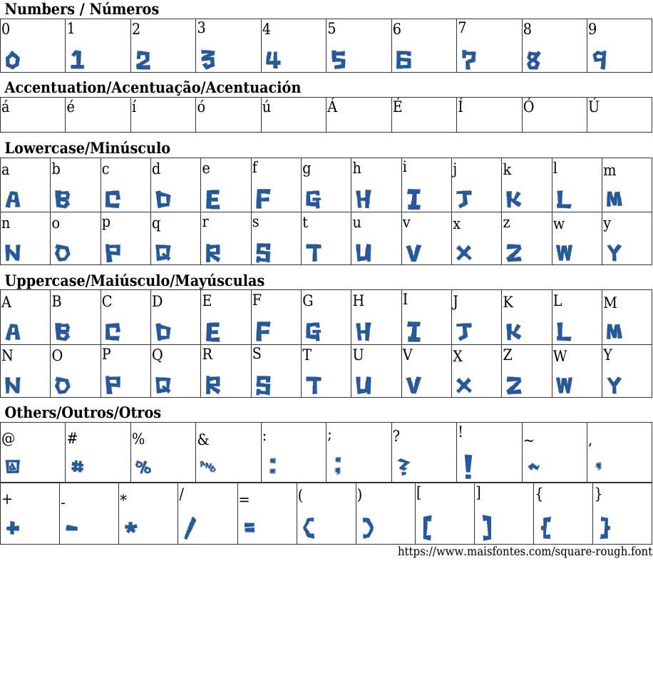 Square rough: Baixar Fonte Grátis | MaisFontes