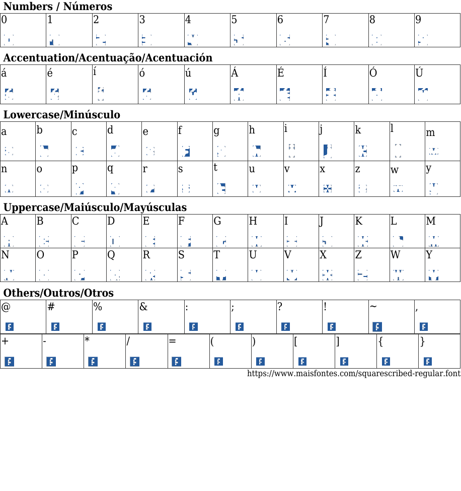 Squarescribed Regular: Baixar Fonte Grátis | MaisFontes