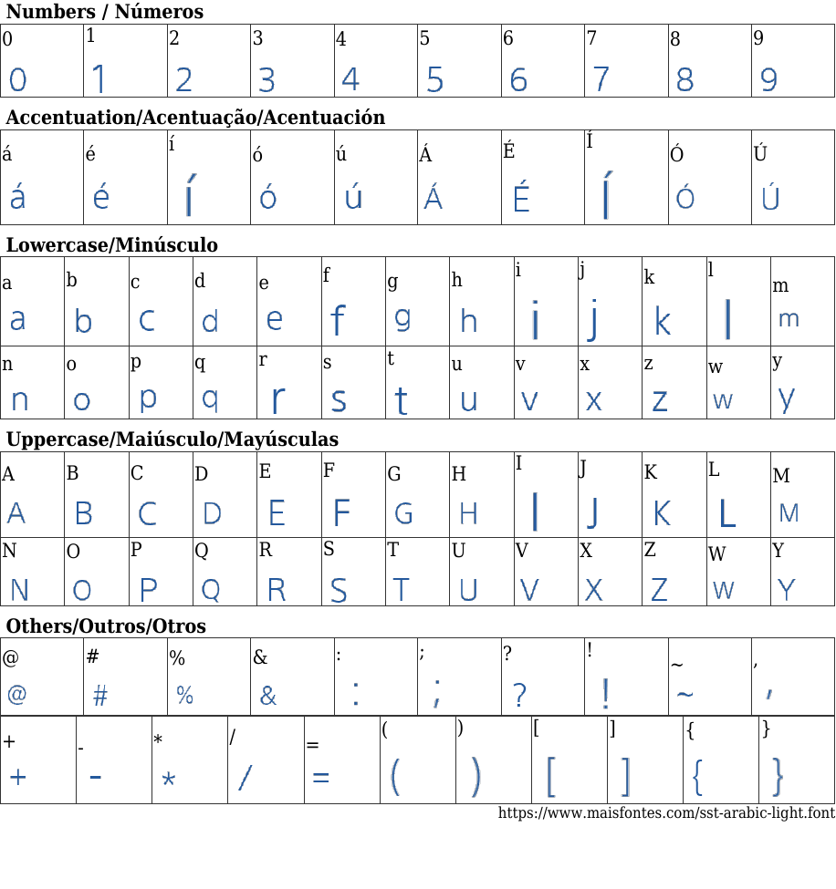 SST Arabic Light: Free Font Download | MaisFontes