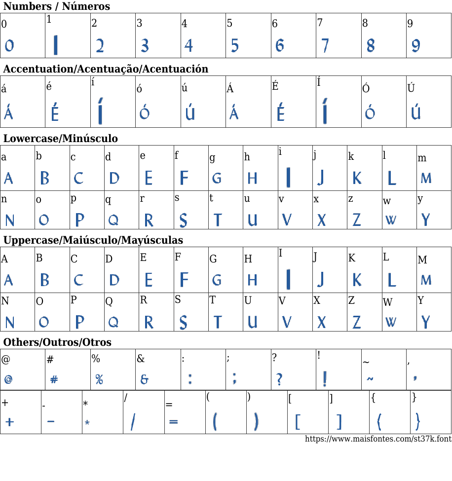St37k: Baixar Fonte Grátis | MaisFontes