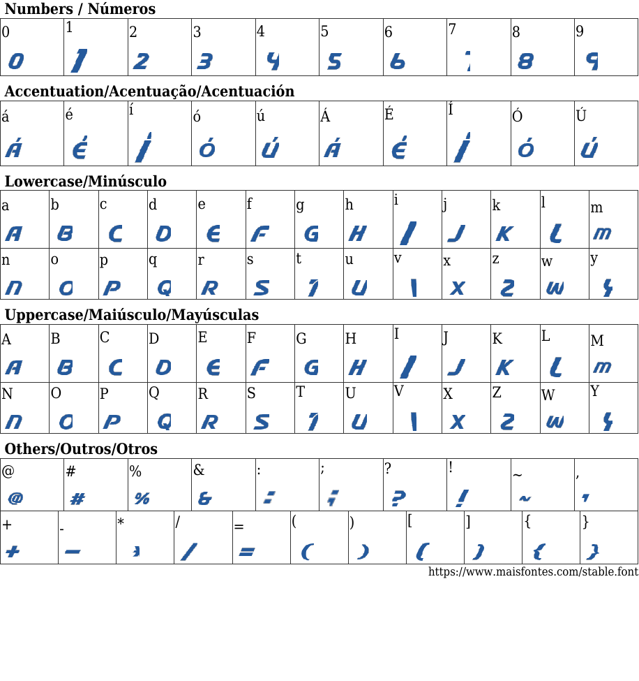 Stable: Free Font Download | MaisFontes