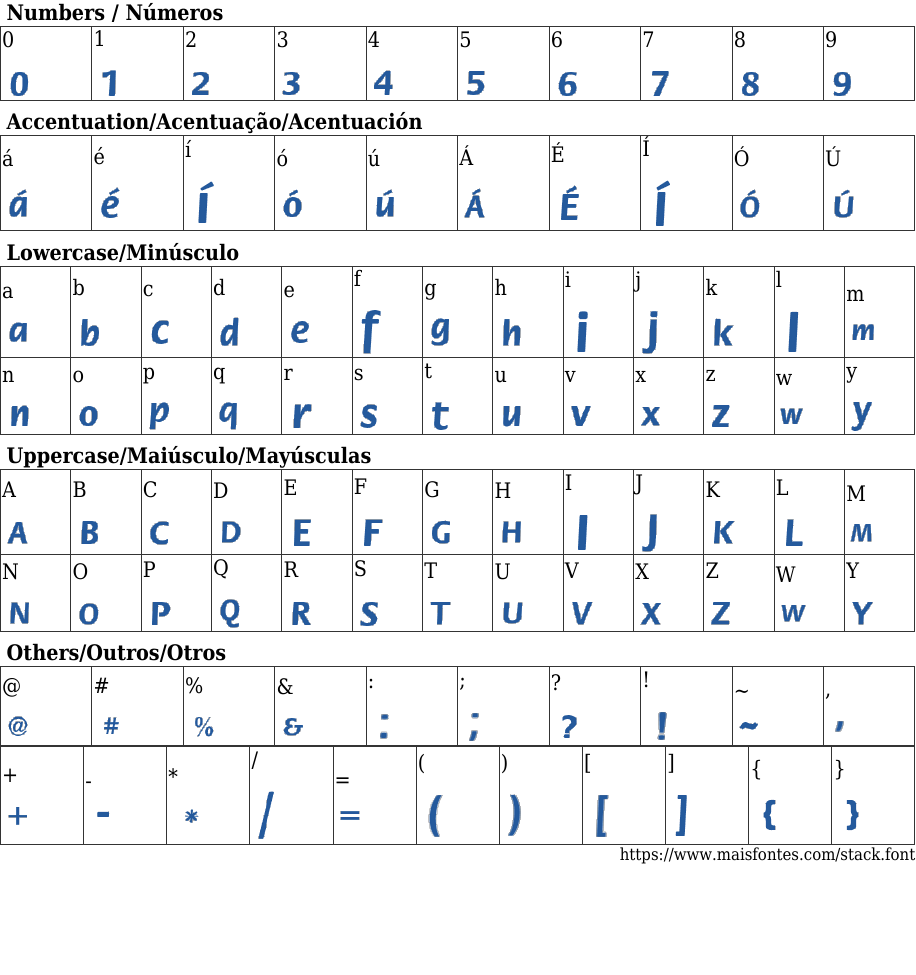 Stack Font: Free Download | MaisFontes