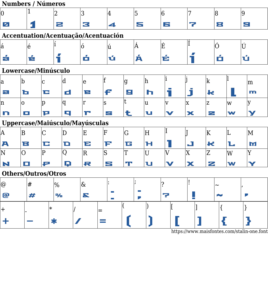 Stalin One: Baixar Fonte Grátis | MaisFontes