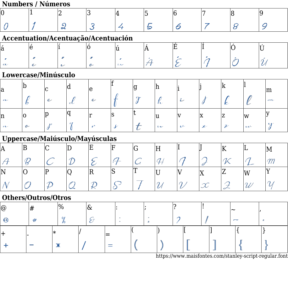 Stanley Calligraphy: Free Font Download | MaisFontes
