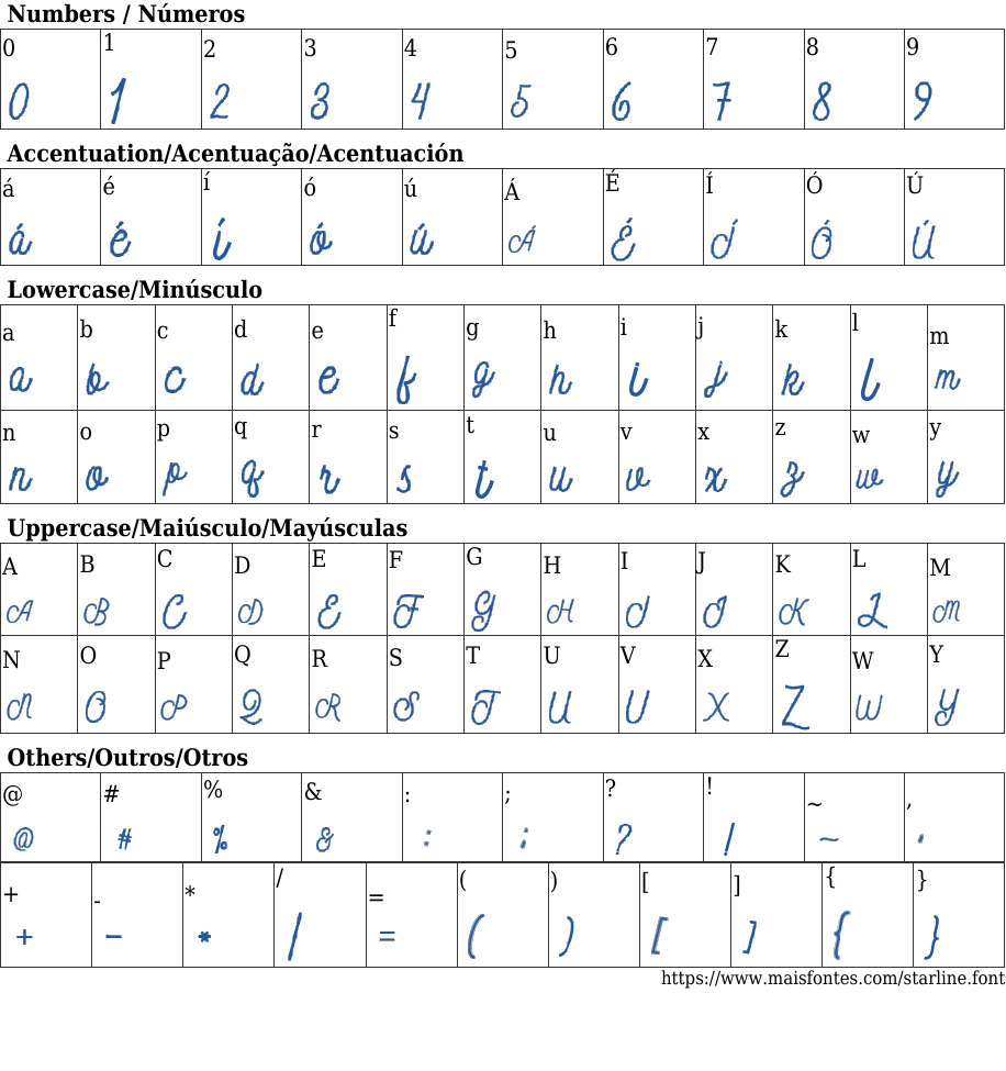 Starline: Free Font Download | MaisFontes