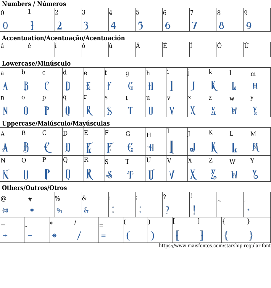 Starship Regular: Download Free Font | MaisFontes