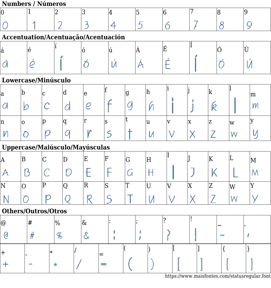 Status Regular: Free Font Download | MaisFontes