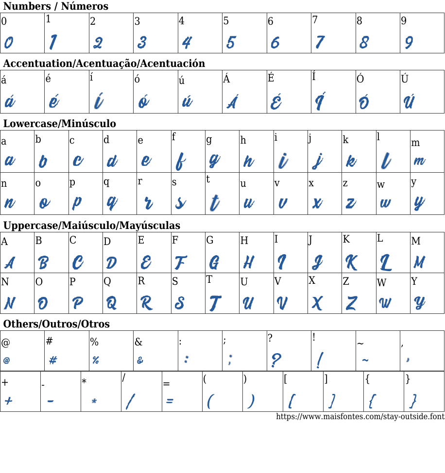 Stay Outside: Baixar Fonte Grátis | MaisFontes