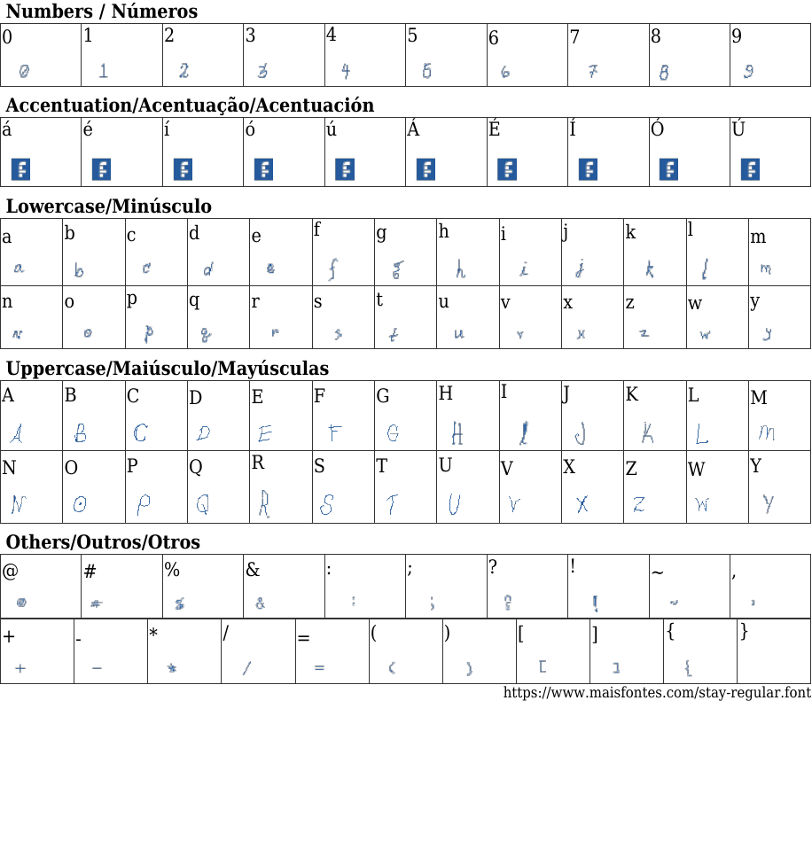 Stay Regular Font: Free Download | MaisFontes