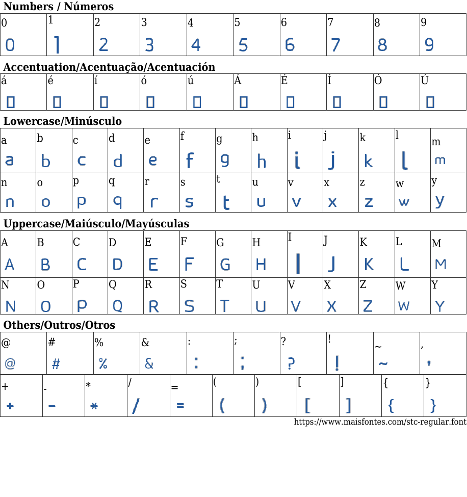 STC Regular: Download Free Font | MaisFontes