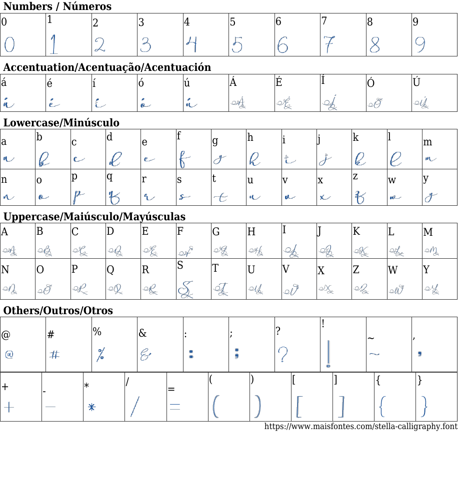 Stella Calligraphy: Descargar Fuente Gratis | MaisFontes