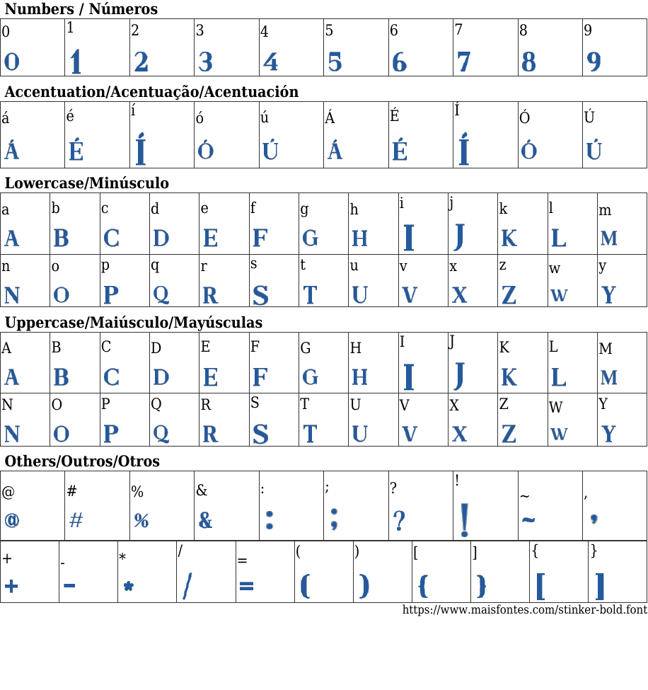 Stinker Bold: Baixar Fonte Grátis | MaisFontes