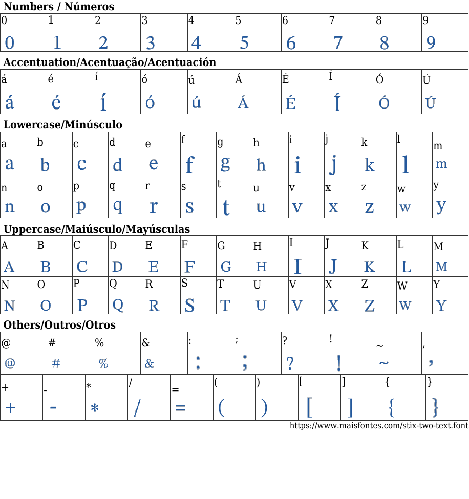 STIX Two Text: Baixar Fonte Grátis | MaisFontes