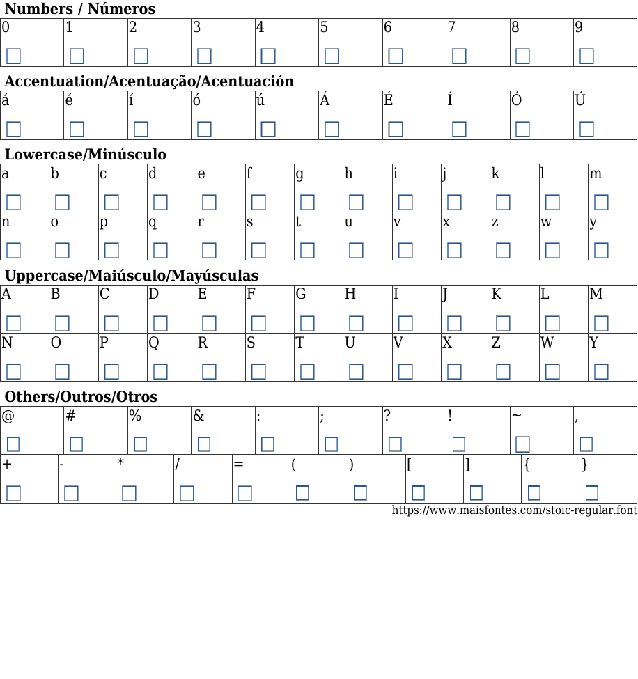 STOIC Regular: Baixar Fonte Grátis | MaisFontes