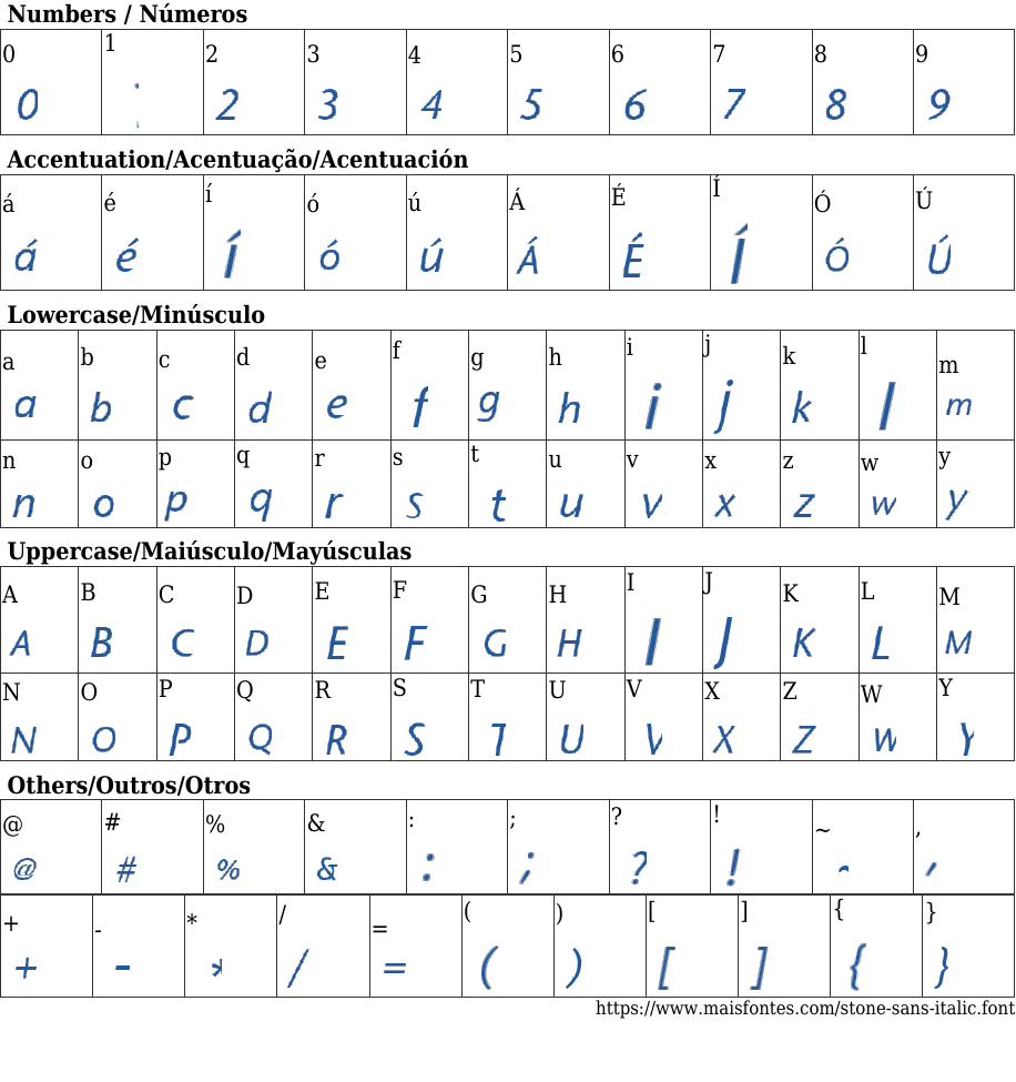 Stone Sans Italic: Free Font Download | MaisFontes