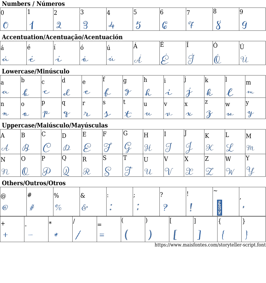 Storyteller Script: Free Font Download | MaisFontes