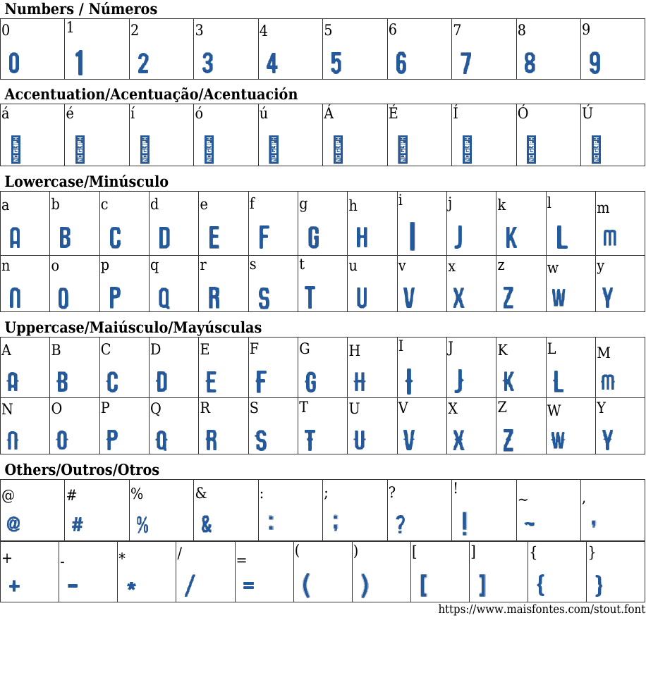 Stout: Free Font Download | MaisFontes