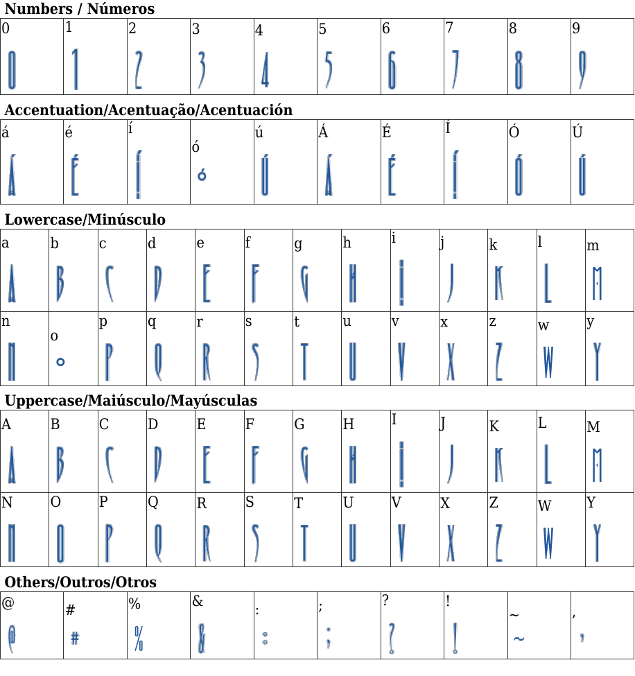 Strange Alphabets Regular Font: Free Download | MaisFontes