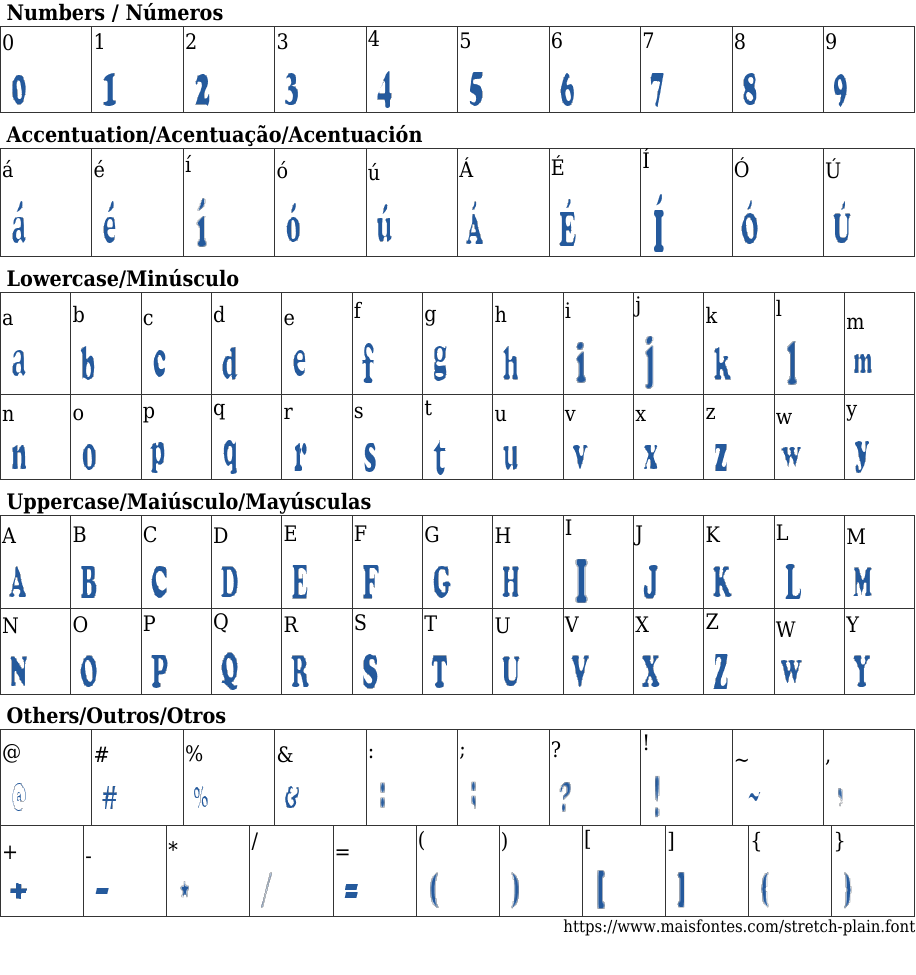 Stretch Plain: Free Font Download | MaisFontes