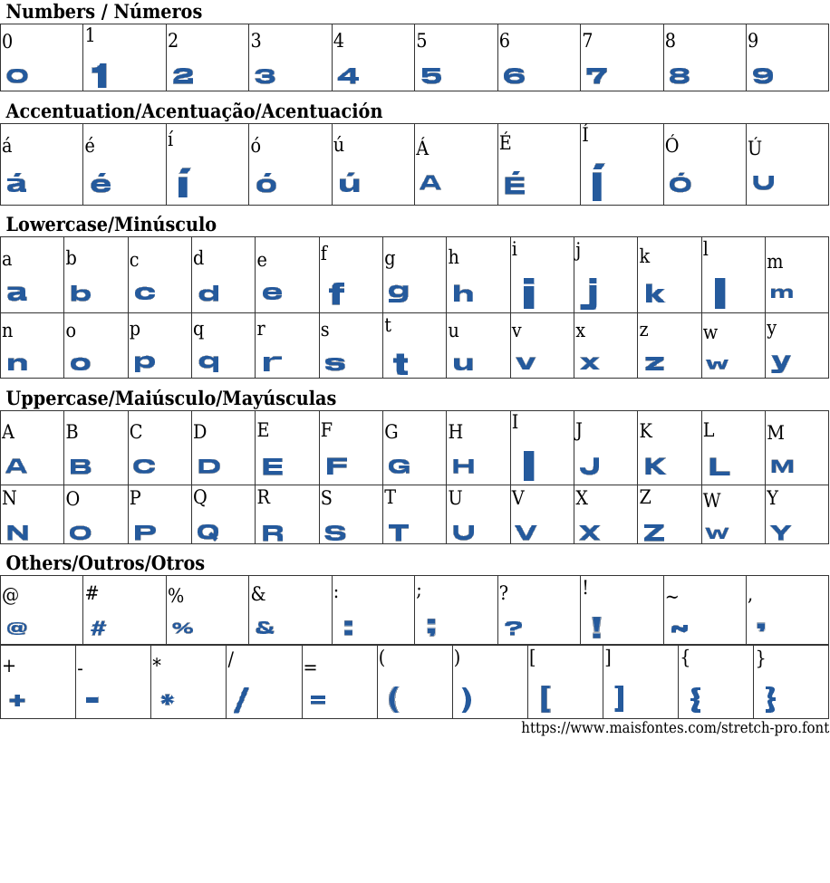 Stretch Pro：免费字体下载 | MaisFontes