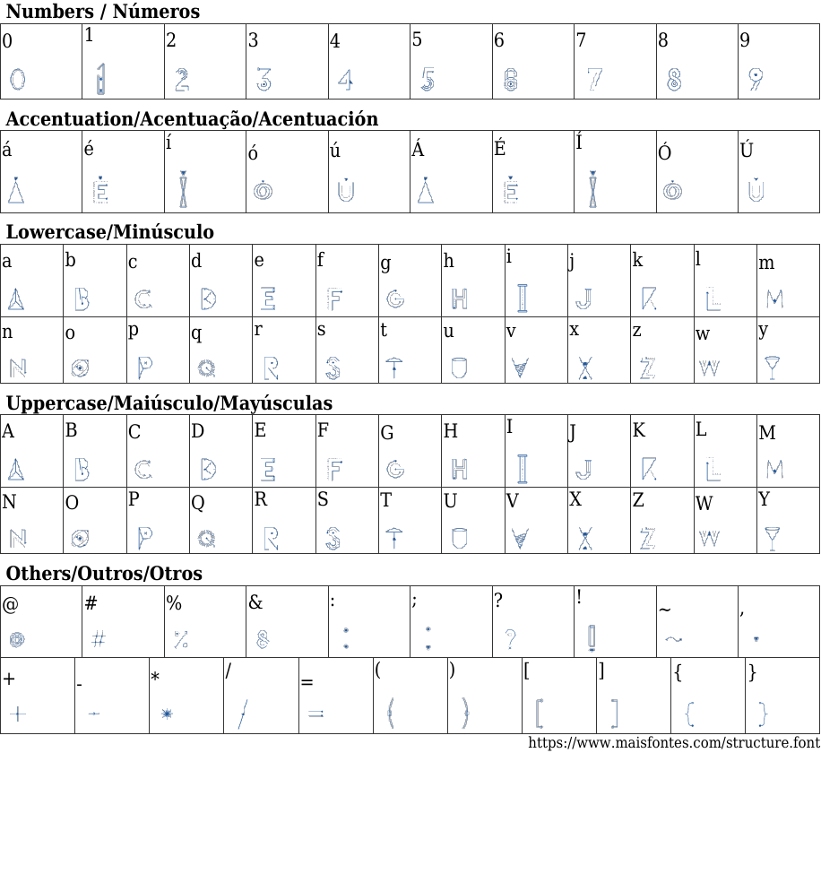 Structure: Free Font Download | MaisFontes