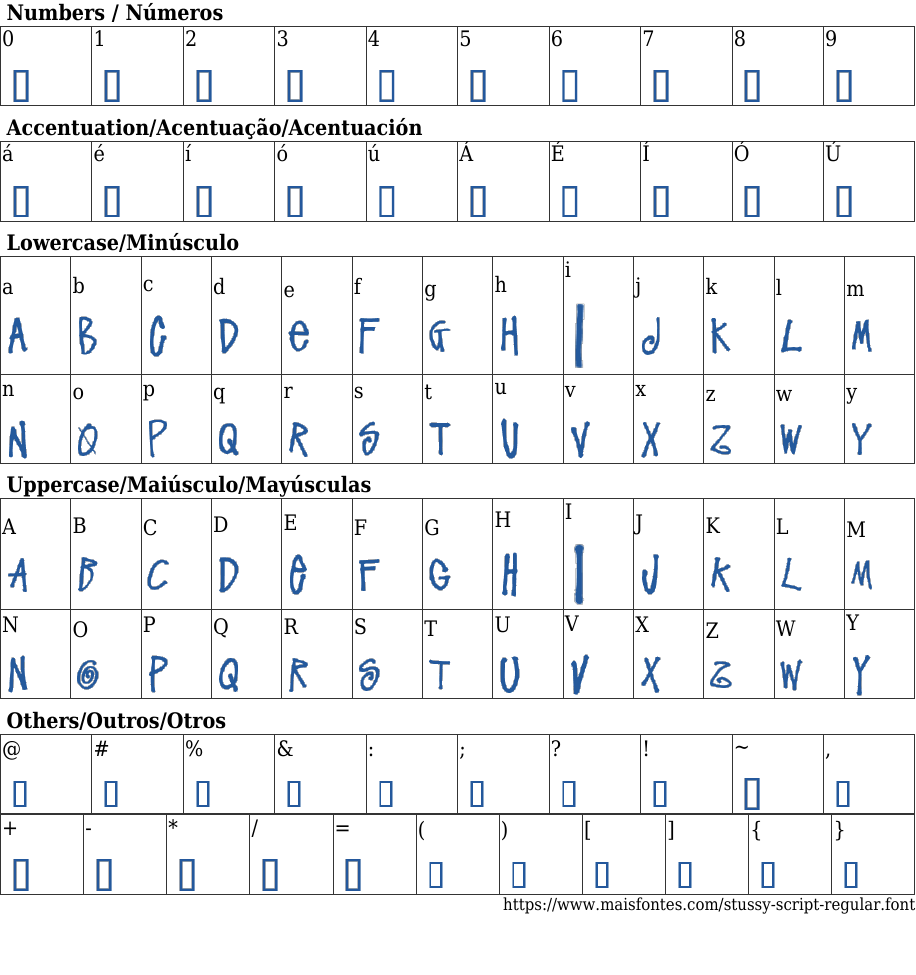 Stussy Script Regular Font: Free Download | MaisFontes