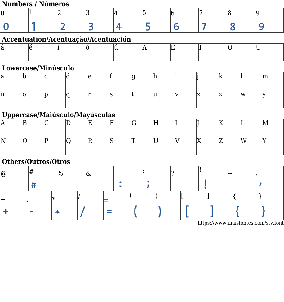STV: Download Free Font | MaisFontes
