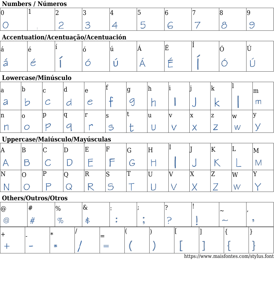 Stylus: Free Font Download | MaisFontes