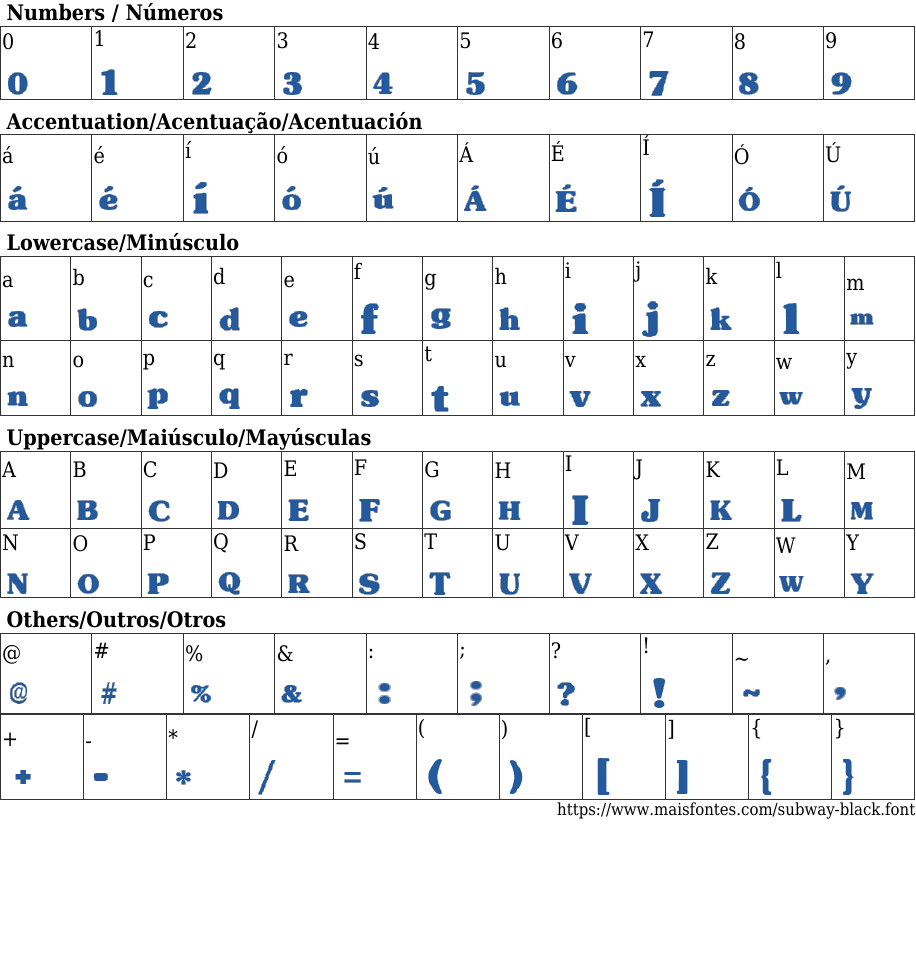 Subway Black: Free Font Download | MaisFontes