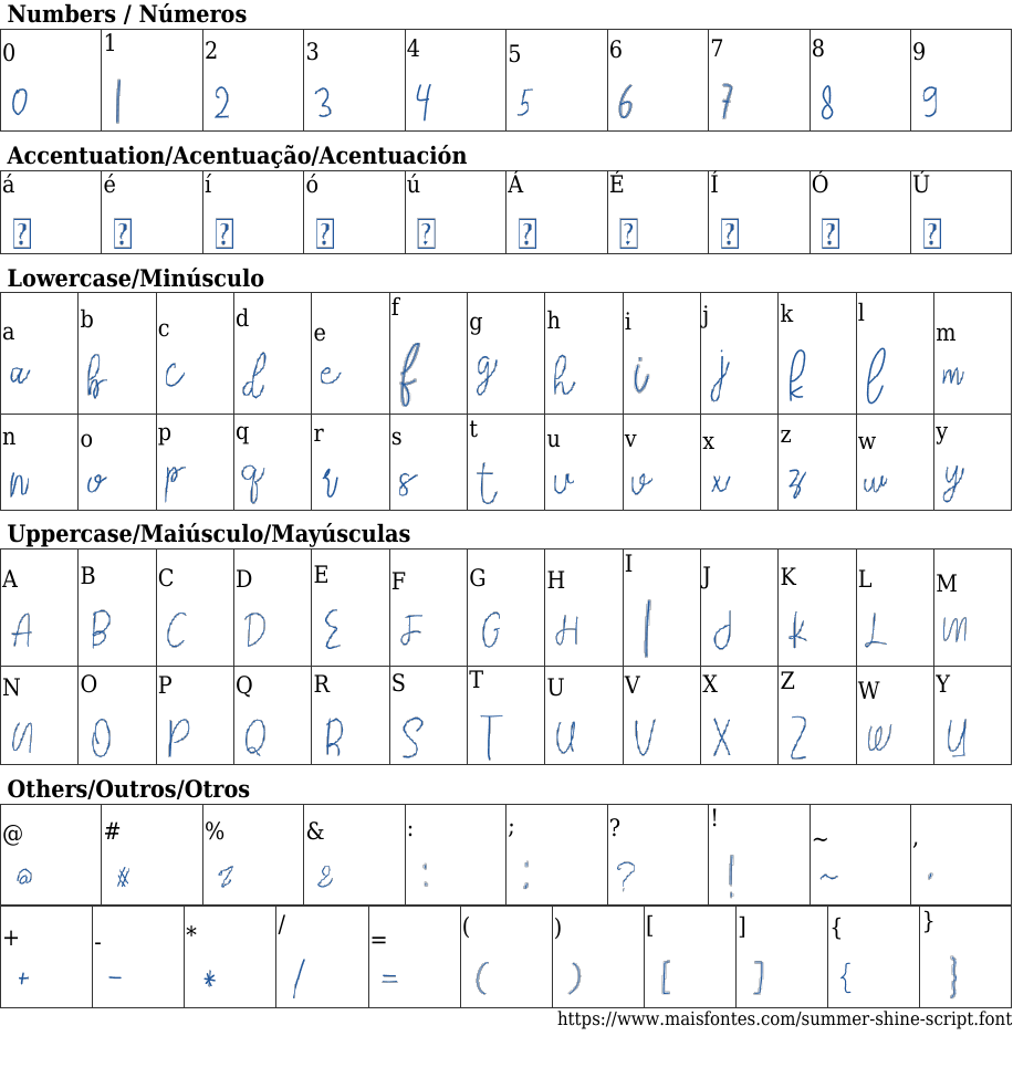 Summer Shine Script Font: Free Download | MaisFontes