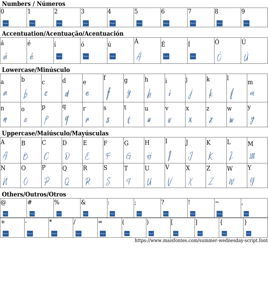 Summer Wednesday Script: Free Font Download | MaisFontes