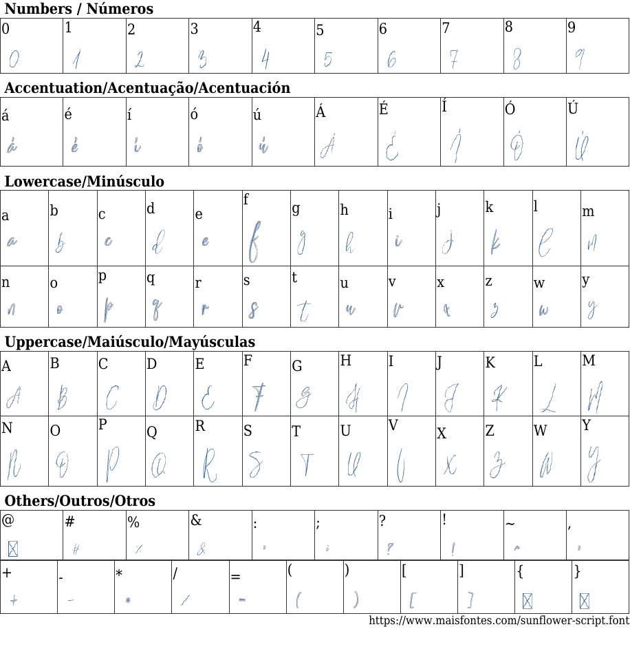 Sunflower Script: Free Font Download | MaisFontes