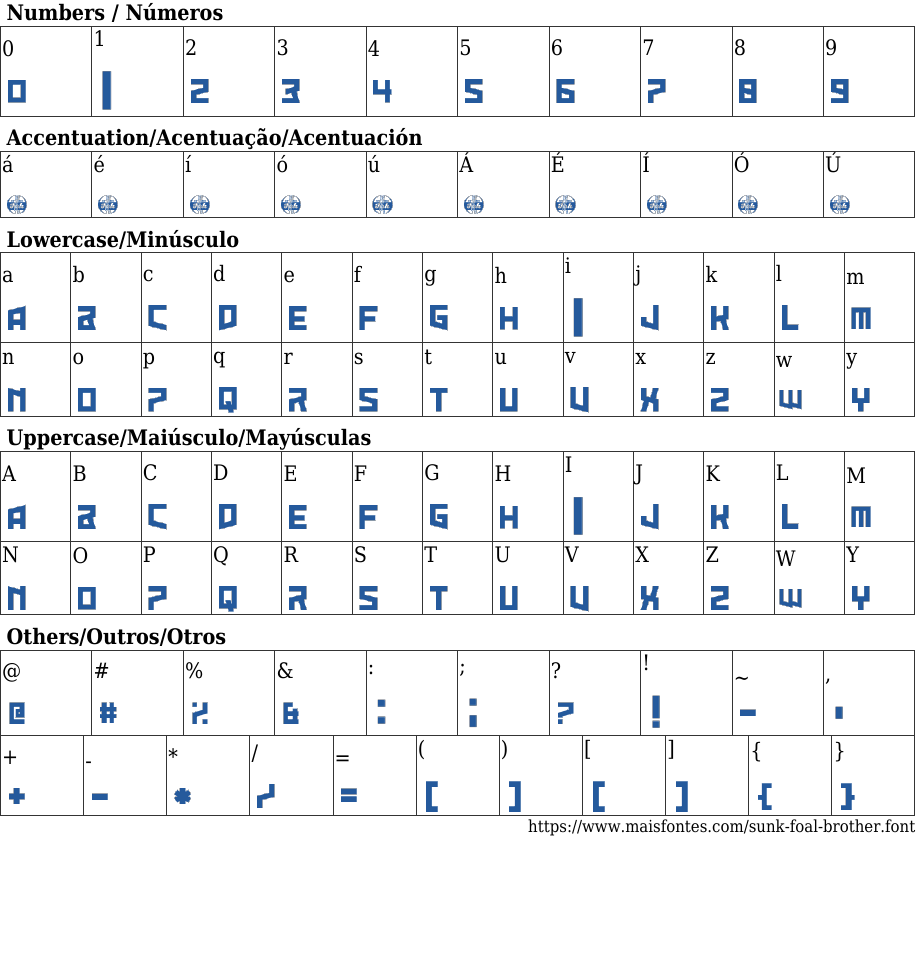 Sunk Foal Brother: Baixar Fonte Grátis | MaisFontes