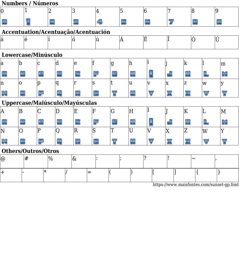 Sunset GP: Baixar Fonte Grátis | MaisFontes