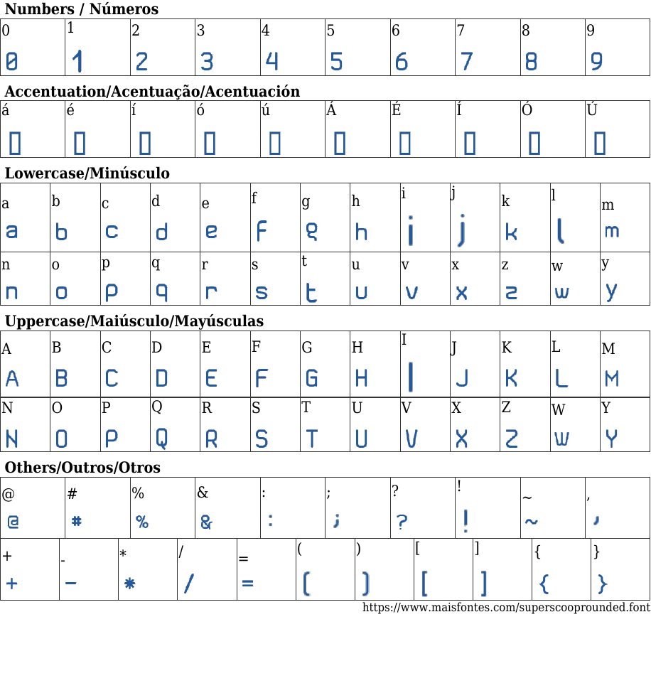 Superscoop Rounded: Baixar Fonte Grátis | MaisFontes