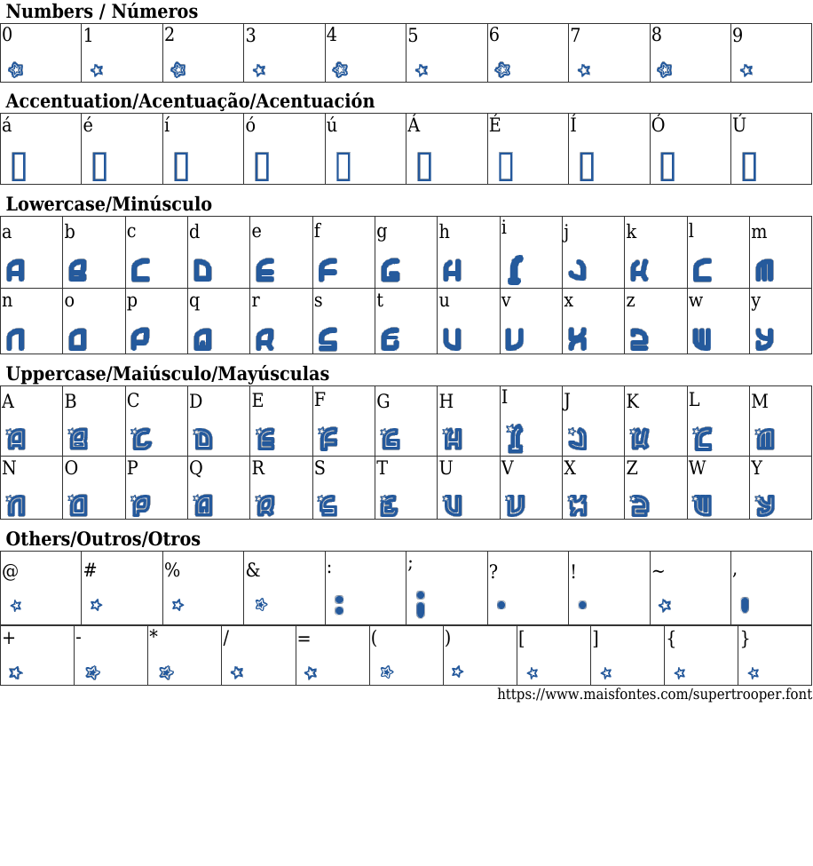 Super Trooper: Baixar Fonte Grátis | MaisFontes