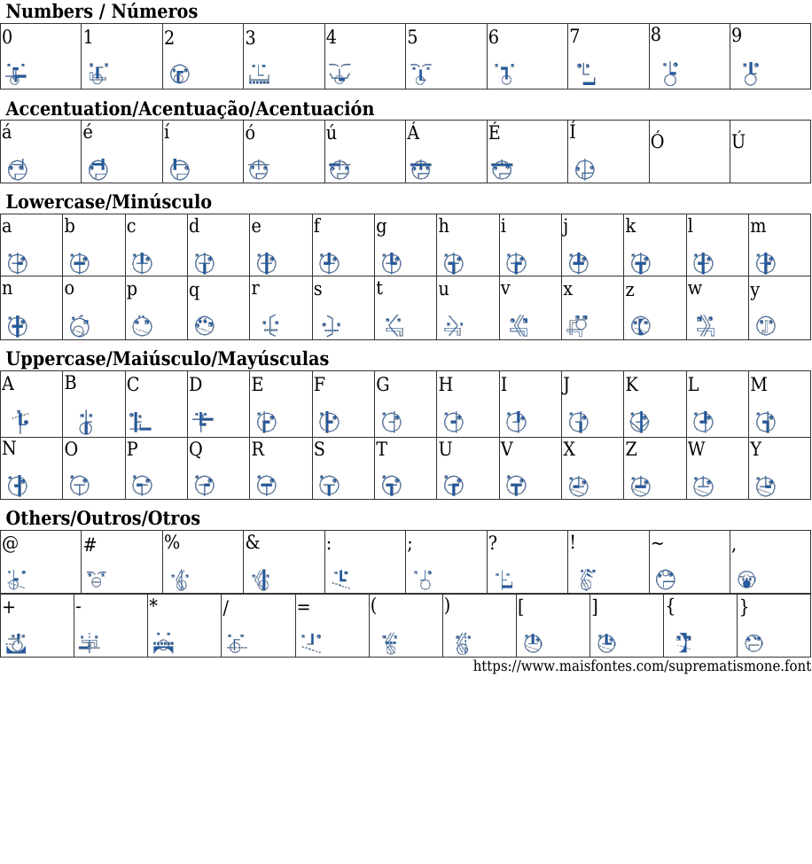 Suprematism One: Free Font Download | MaisFontes